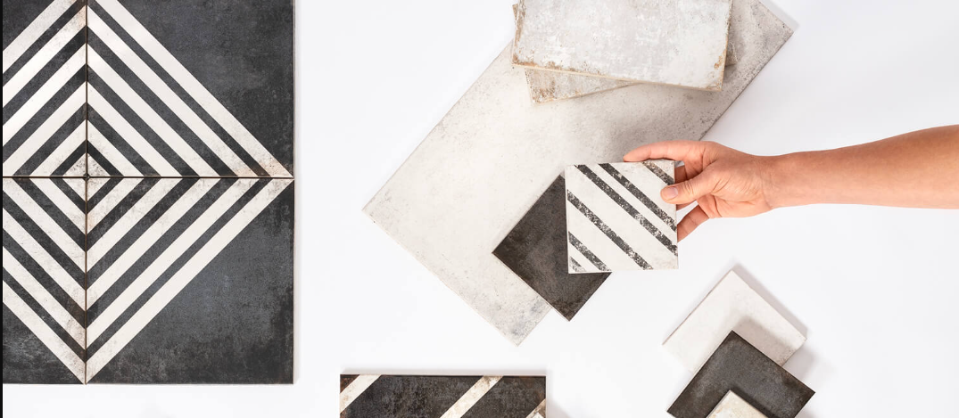 4 X 4” Tile Swatch Sample Board for glass tiles