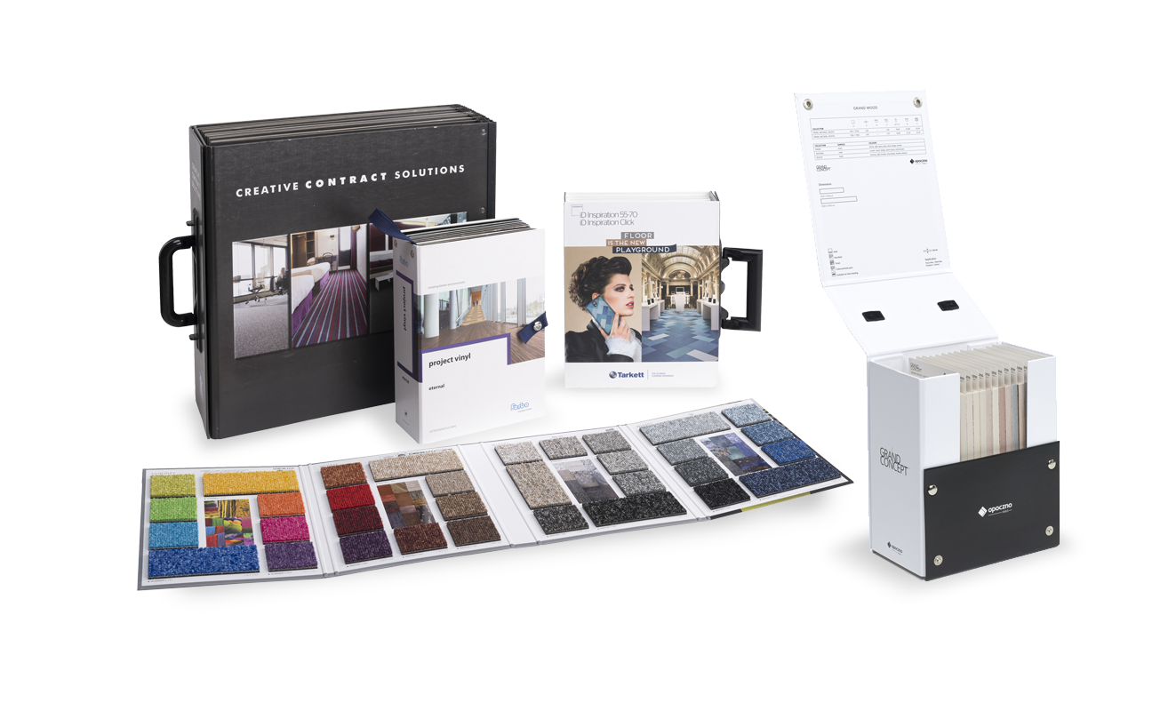 ECO Sample Display - Stone tile sample display solutions