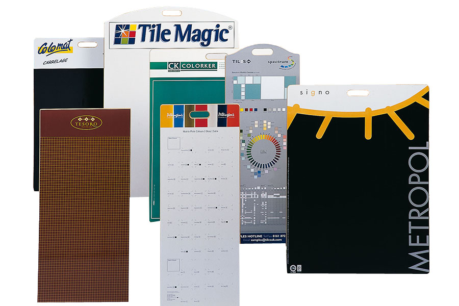 ECO Sample Display - Stone tile sample display solutions